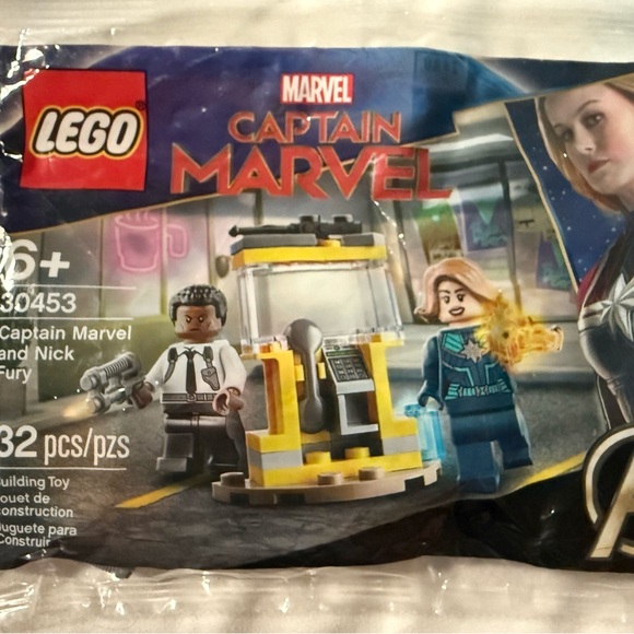 Lego | Toys | Lego Marvel Minifigure Pack With Blue And Yellow | Poshmark